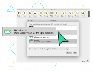 Getting started with micropython and the mu editor - GiggleBot